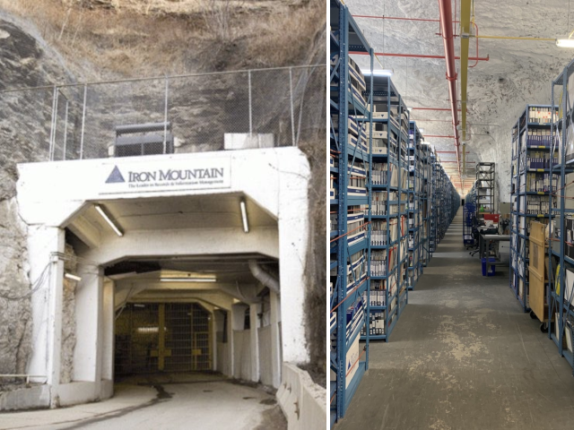 Limestone mine used for federal retirement paperwork processing - Geo ...